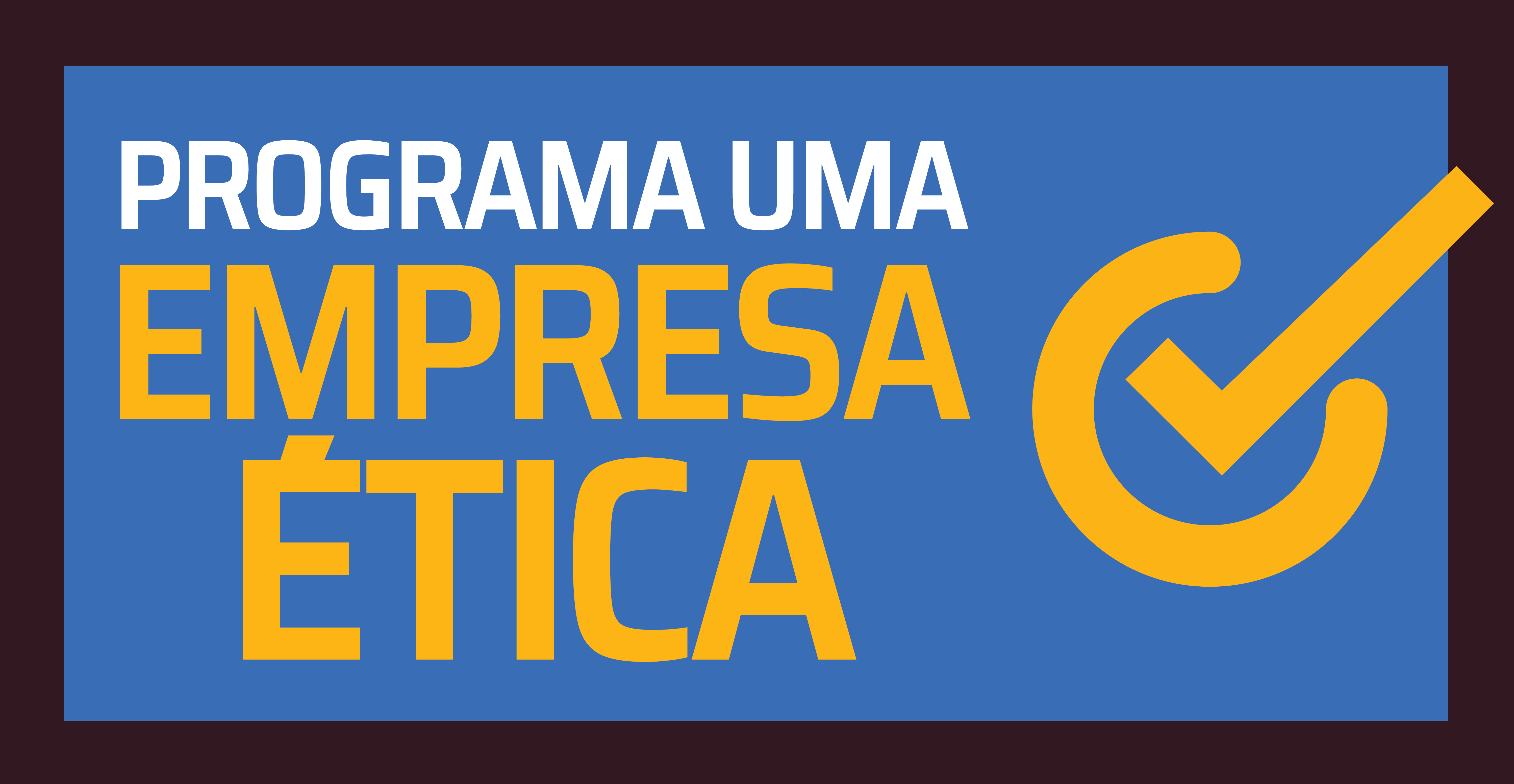 certificado uma empresa ética